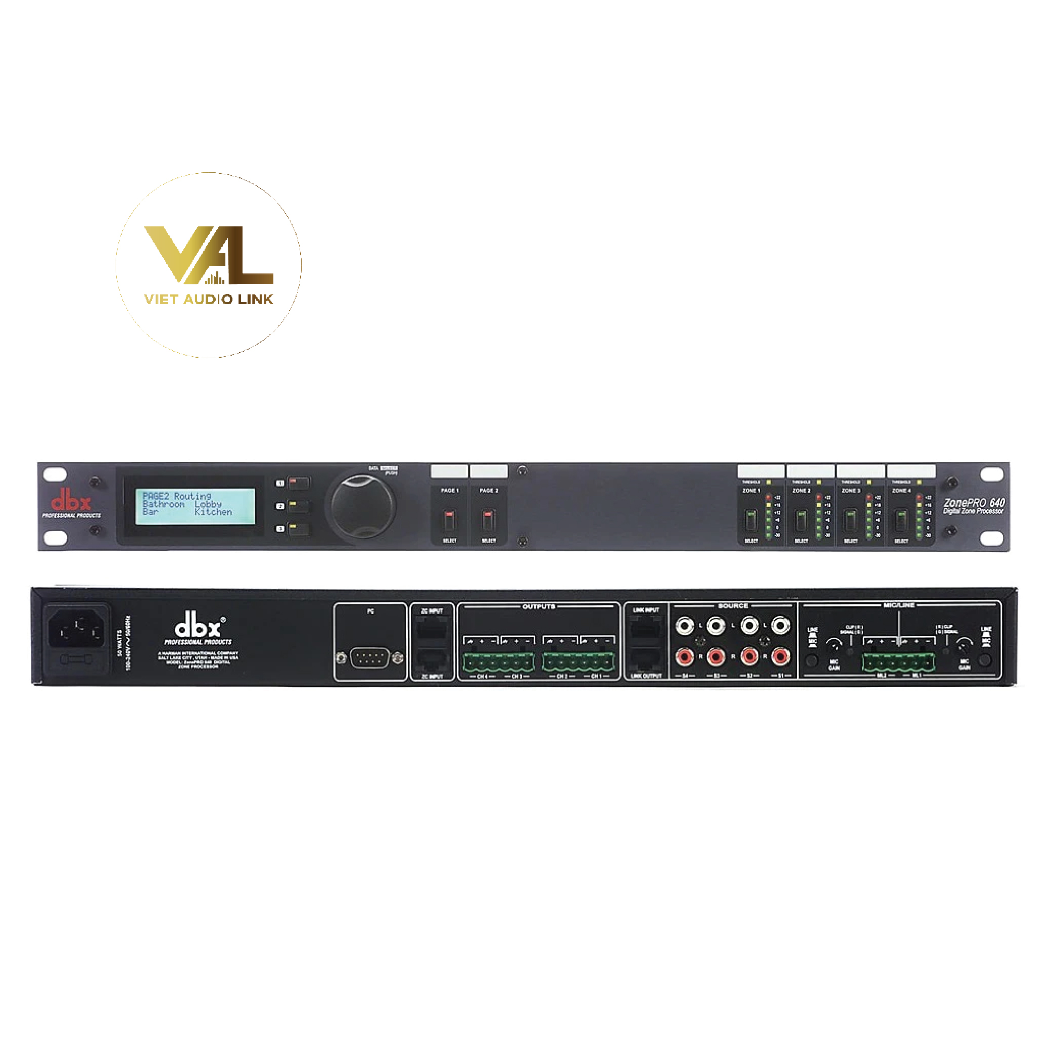 Zone pro DBX 640 - Việt Audio